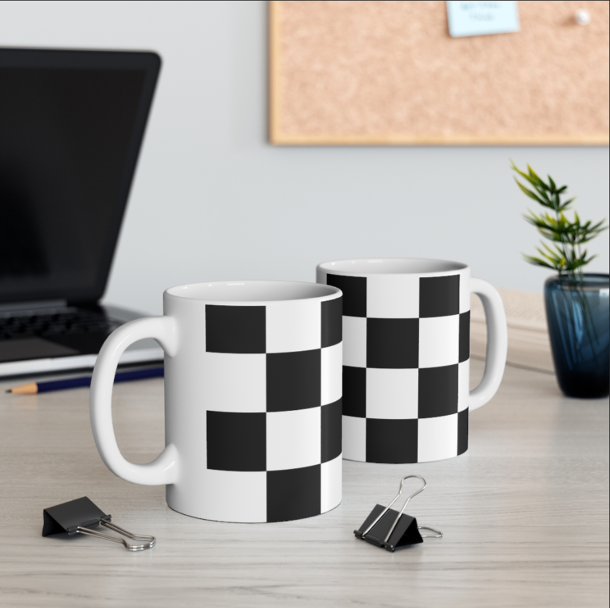 Checkerboard Mug