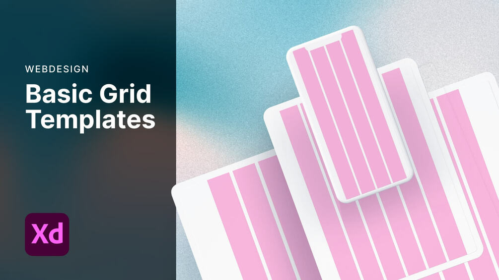 Basic Grid Templates | Adobe XD