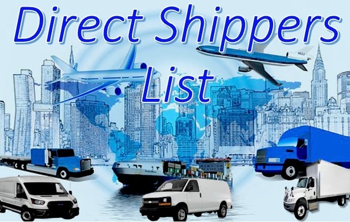 Direct Shippers, Freight Brokers List