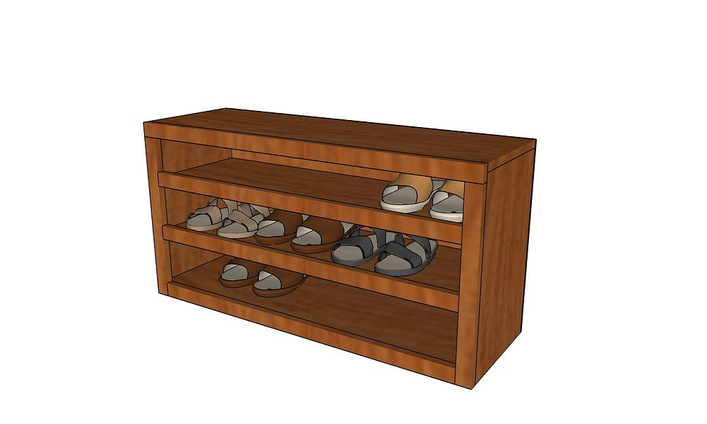 Shoe Bench Plans