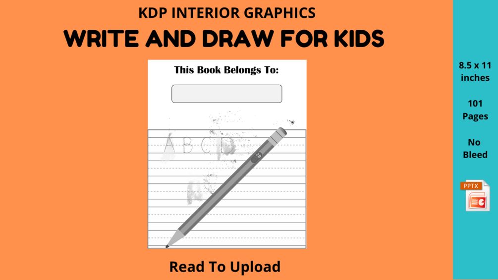 Draw and Write Book for Kids - KDP Interior