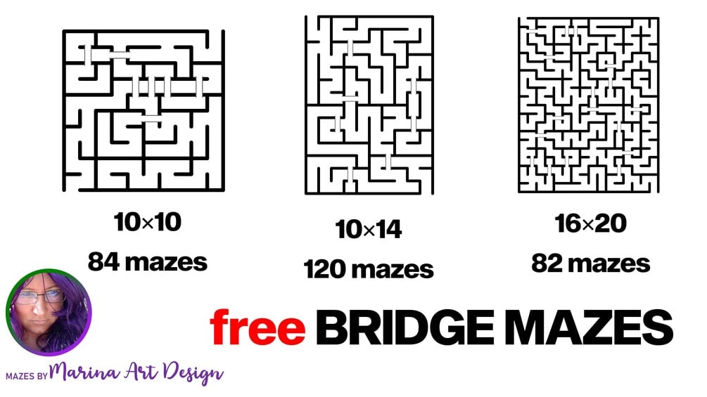 FREE Bridge And Weave Mazes For TESTING