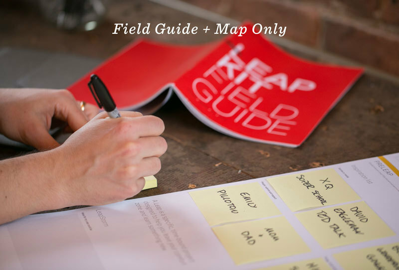 Paper Leap Map and Field Guide