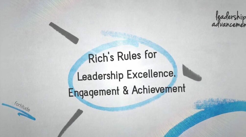 Rich's Rules: Practicing Great Rules of Leadership