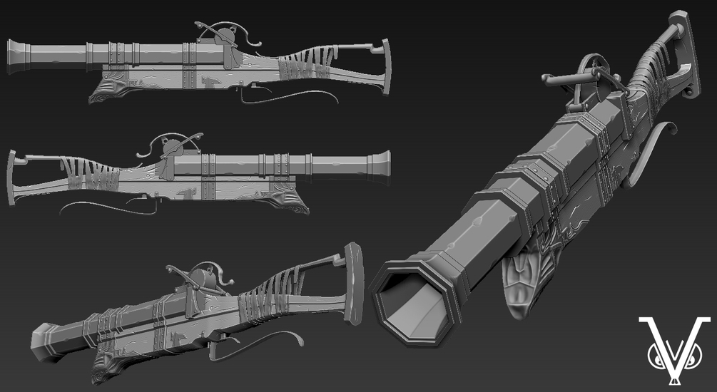 Blunderbuss sculpt