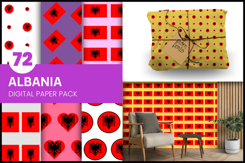 Albania Seamless Patterns