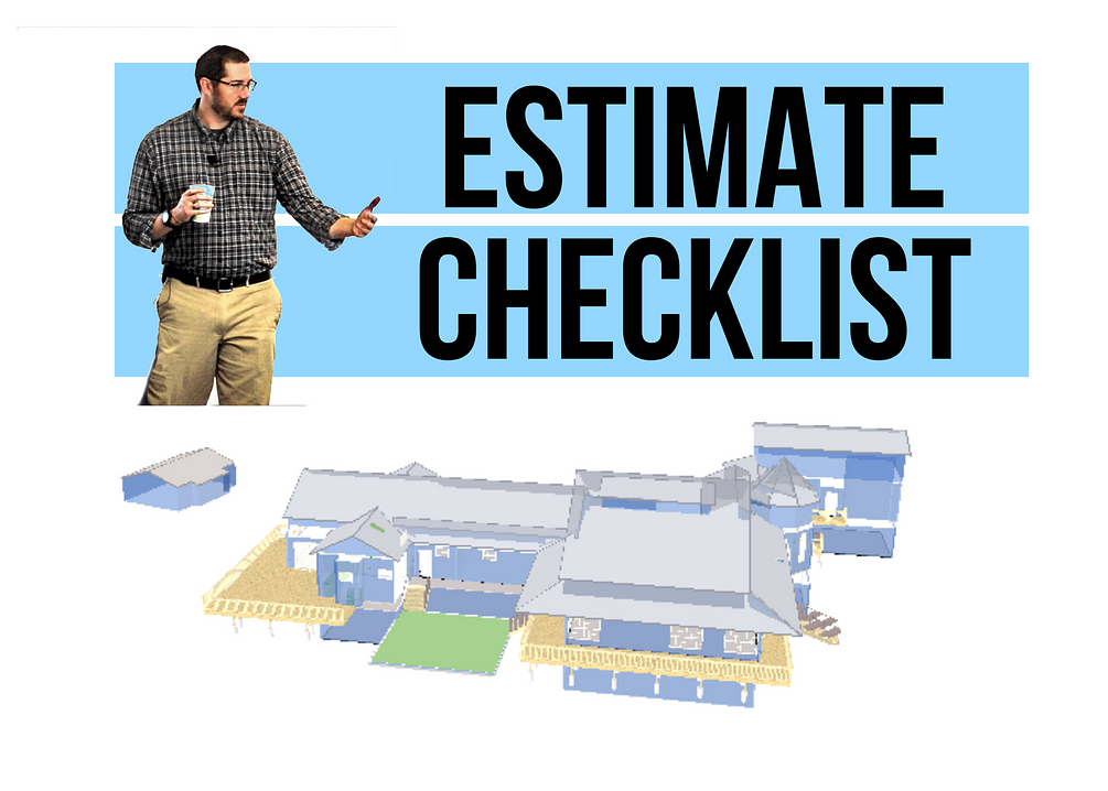 Xactimate Estimating Checklist