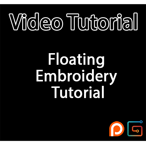 Floating embroidery tutorial