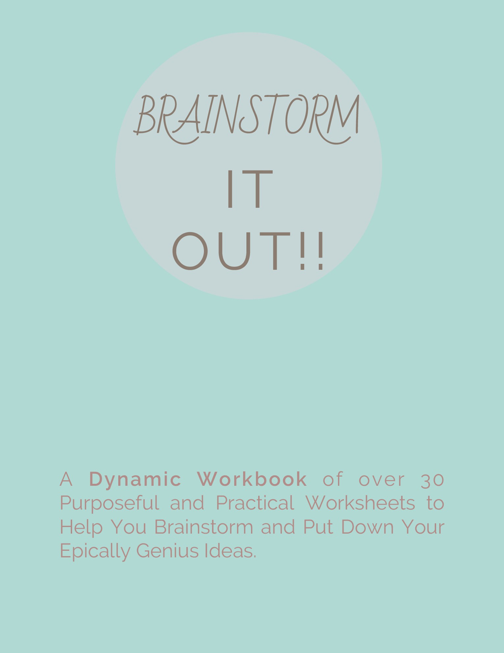 Brainstorm It Out Workbook