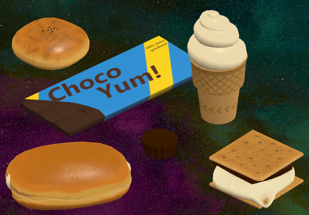 Snack asset pack! (VRC)