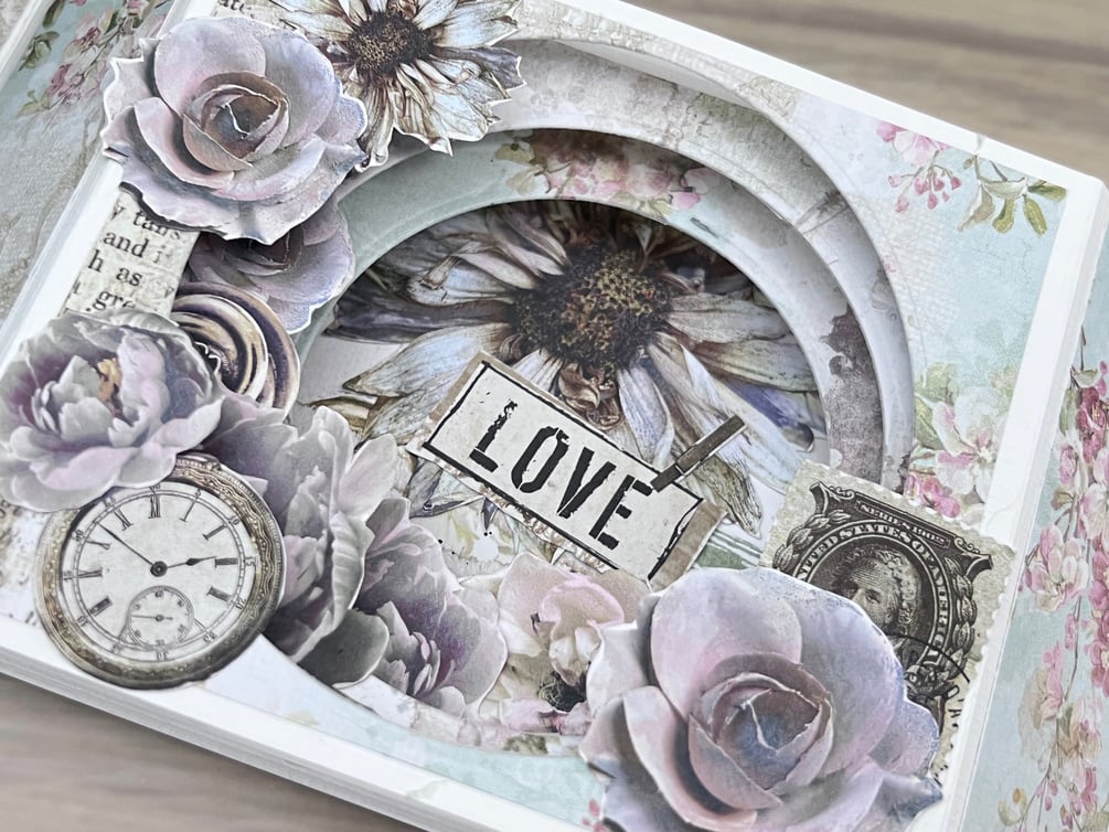 Pop-Up Shadow Box Card Class