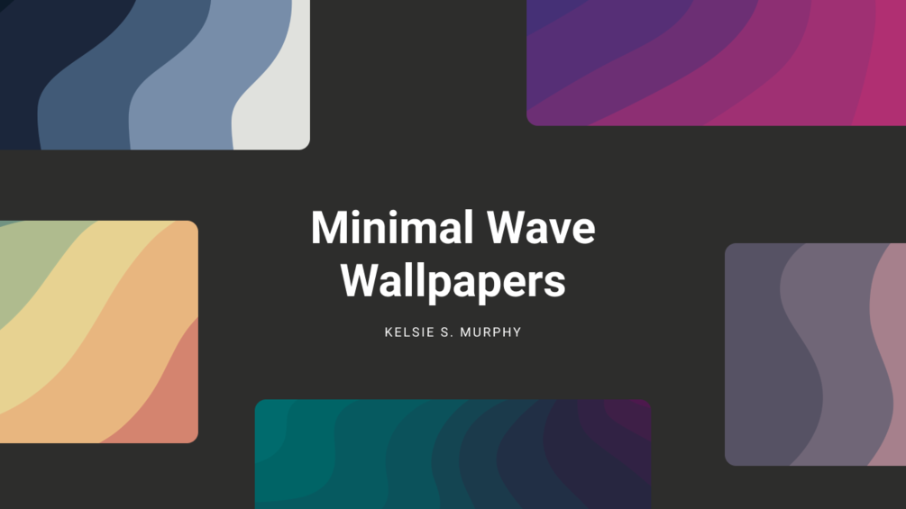 Minimal Waves Wallpaper Pack by Kelsie