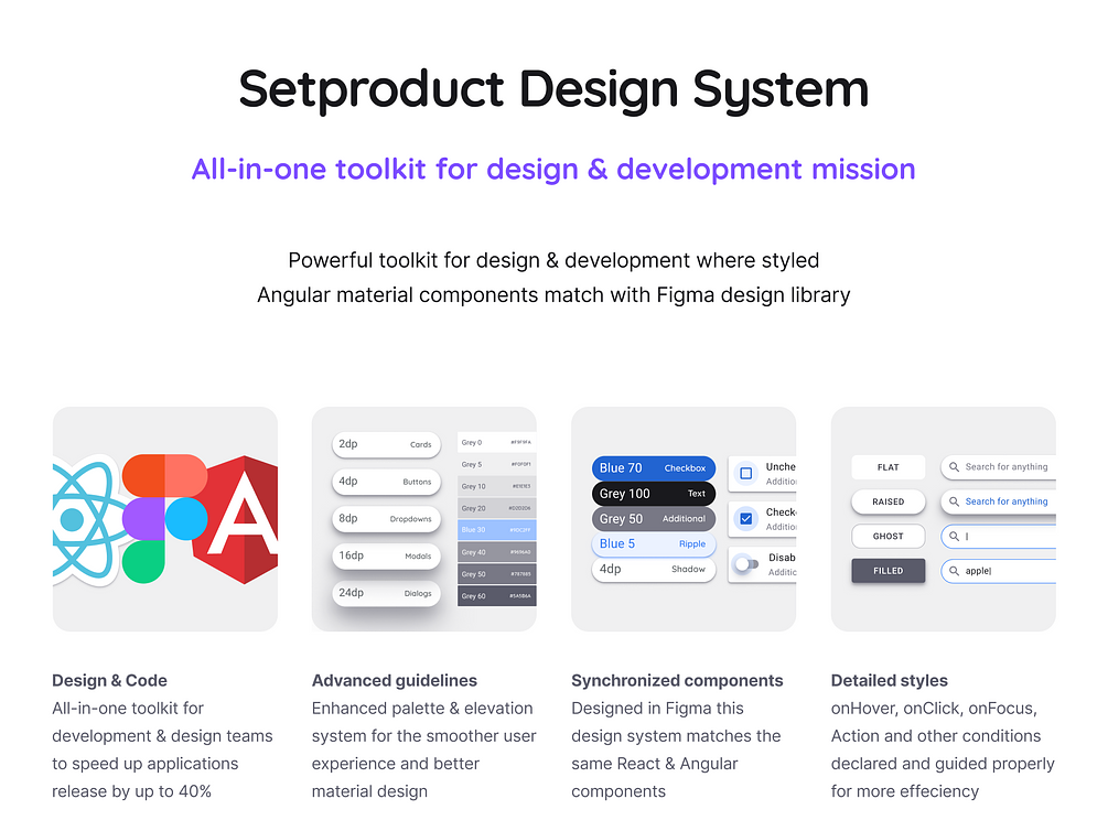 Setproduct Design System Figma Angular 11