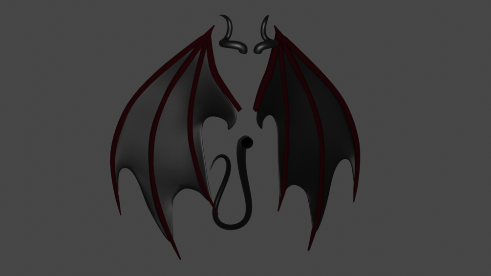 ☪ Demon Set (Wings/Horns/Tail) ☪
