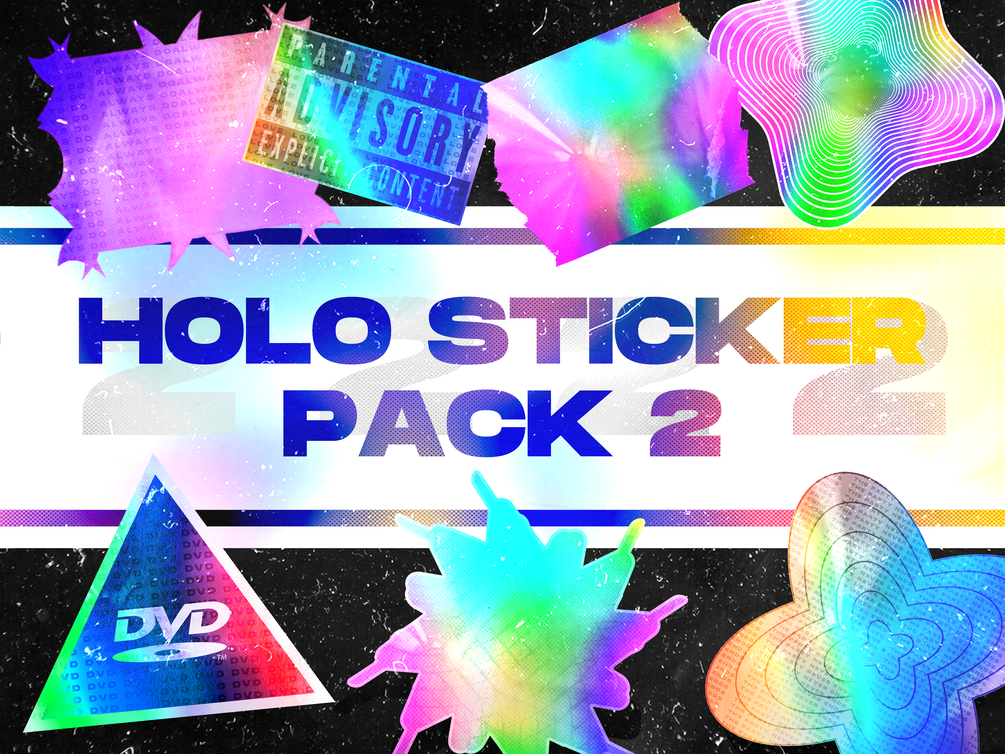 Holo Sticker Pack 2