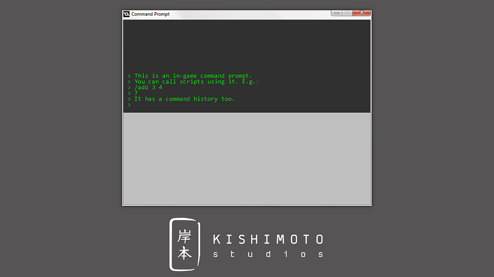Command Prompt (GameMaker: Studio extension)