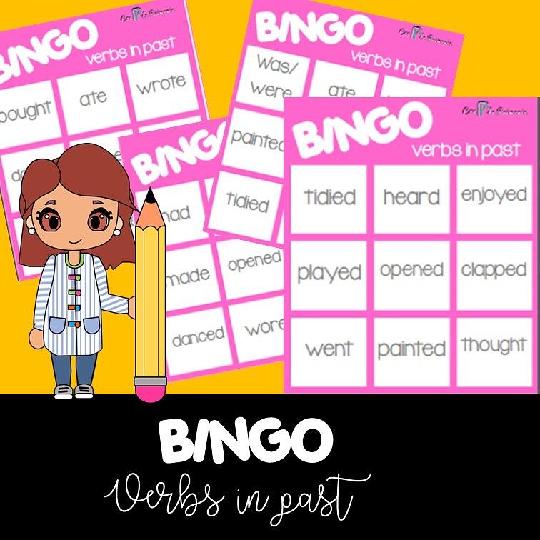 Bingo: Verbs in past