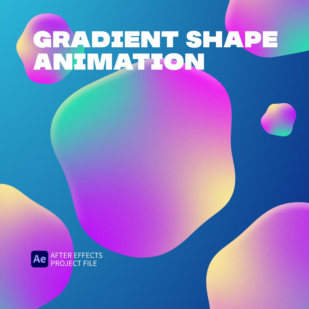Gradient Shapes. After Effects Project File