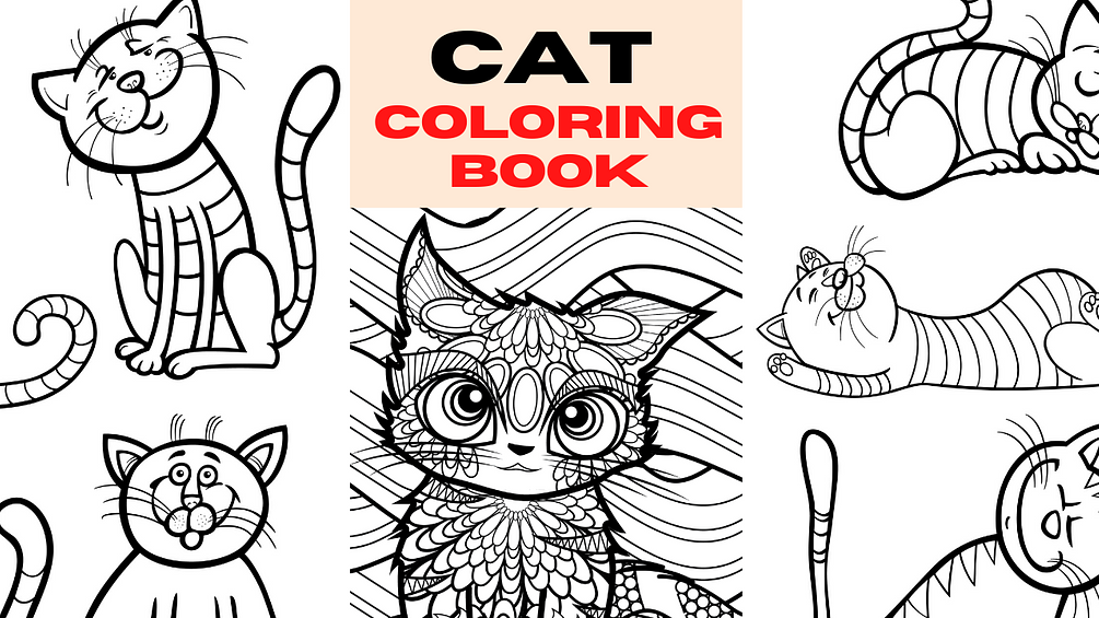 Cat Coloring Book 😺