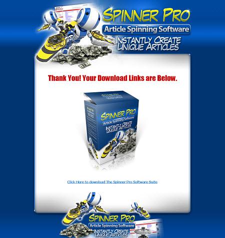 Spinner Pro Software Suite