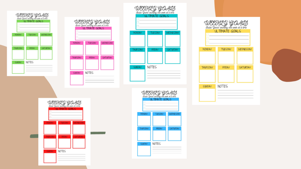 Weekly Planner Printable Planner
