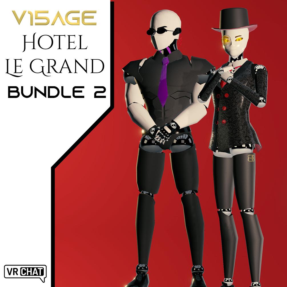 [Original 3D Model] V15AGE Hotel Le Grand Bundle 2 [VRChat] [Robot ...