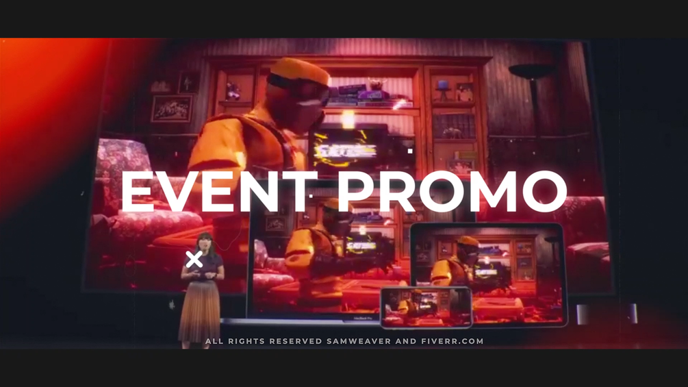 I will make a cinematic promo video ad for your business or event