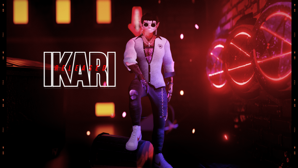 Ikari [VRChat 3.0 Physbone Model + DPS]