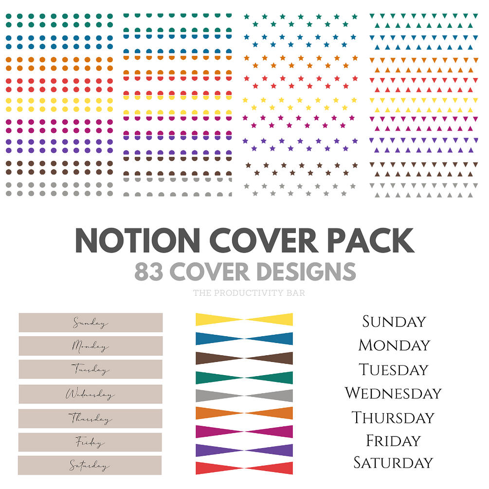 83 FREE Notion Cover Designs Notion