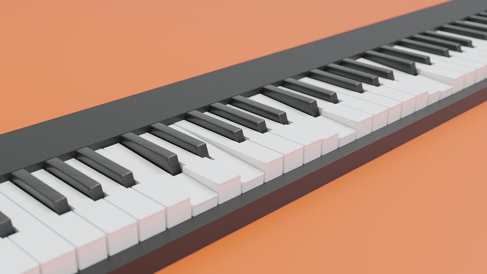 Blender Midi-Piano Visualizer