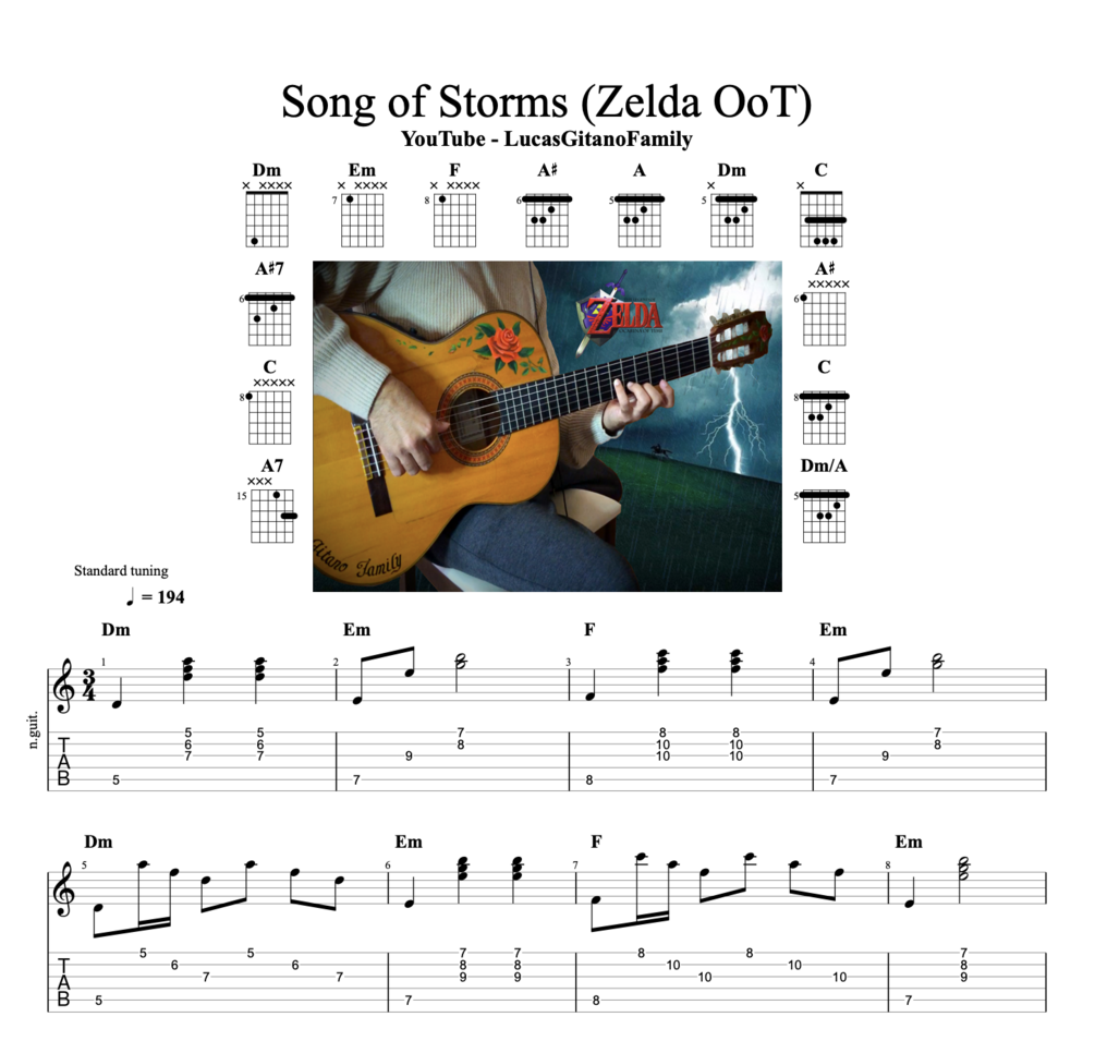Song of Storms (Zelda OoT)