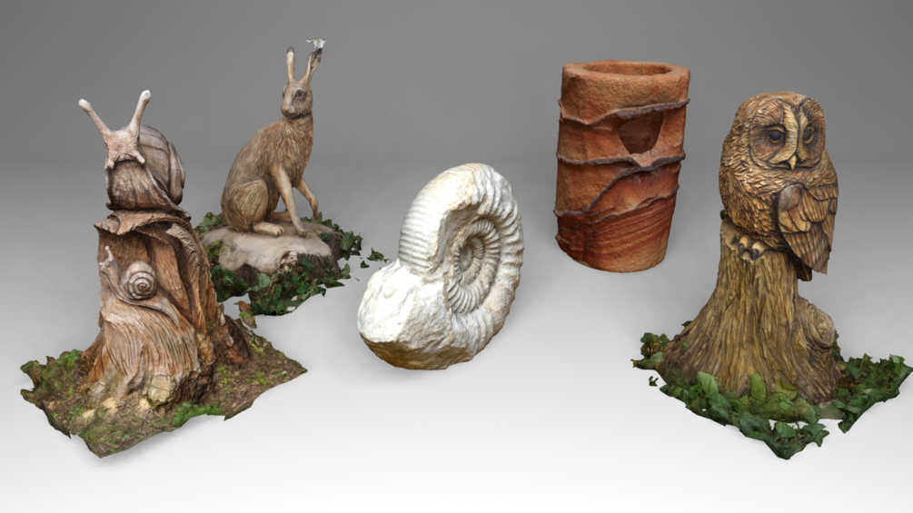 5 High-Res Photogrammetry Image Sets