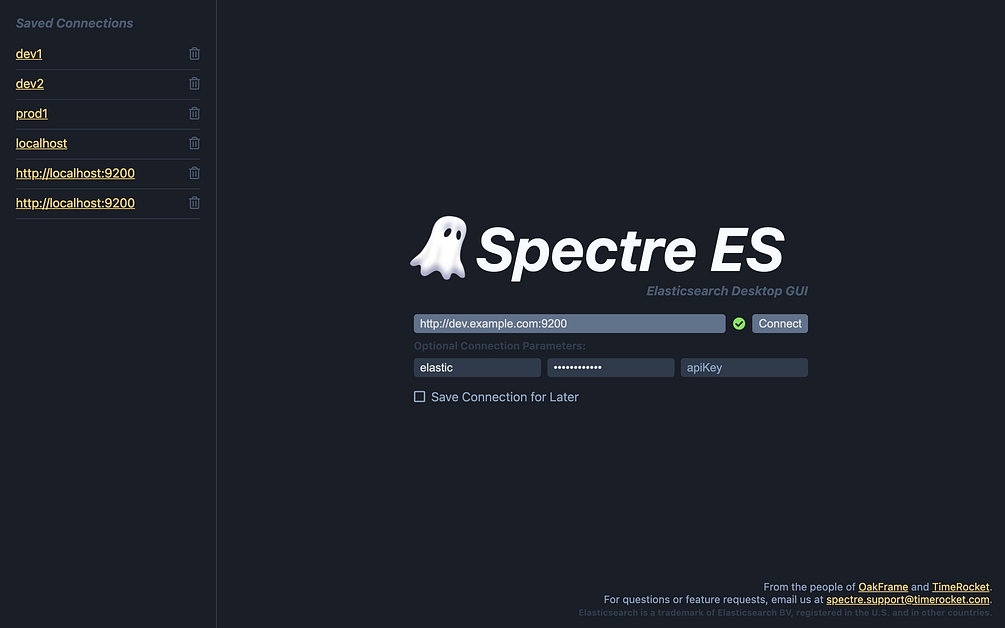 Spectre™ ES GUI