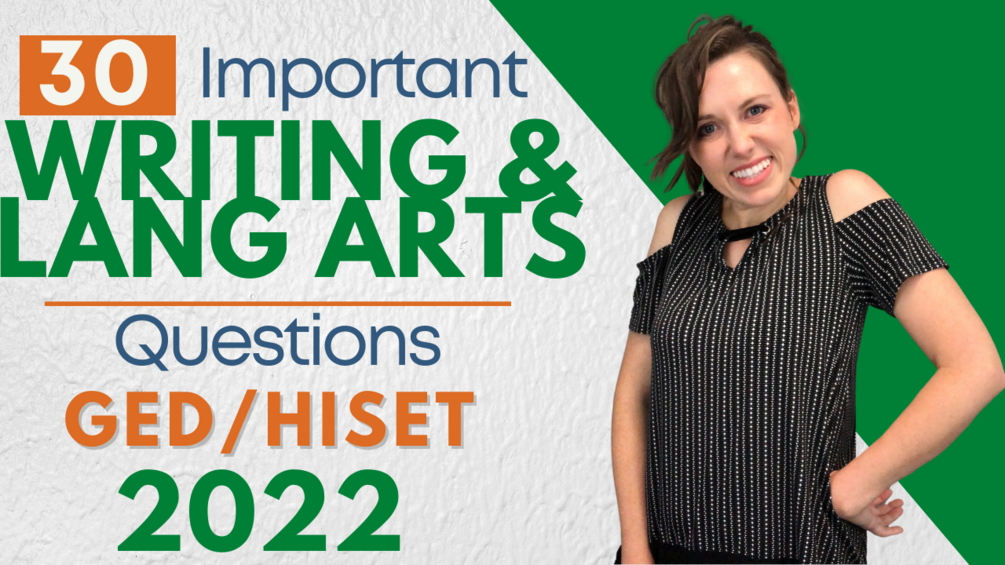 HiSET Writing GED Language Arts Grammar Practice Test