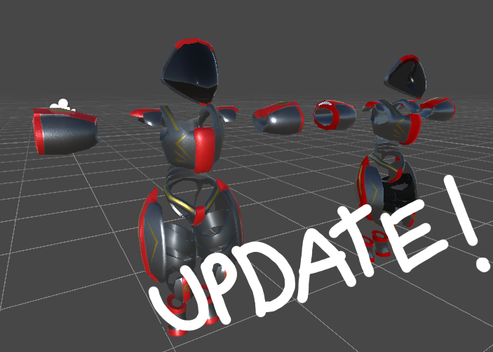 VRChat Wicker Beast Armor Old and New