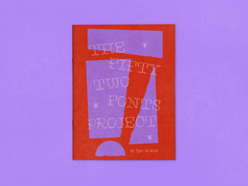 52 Fonts Zine — Digital Only