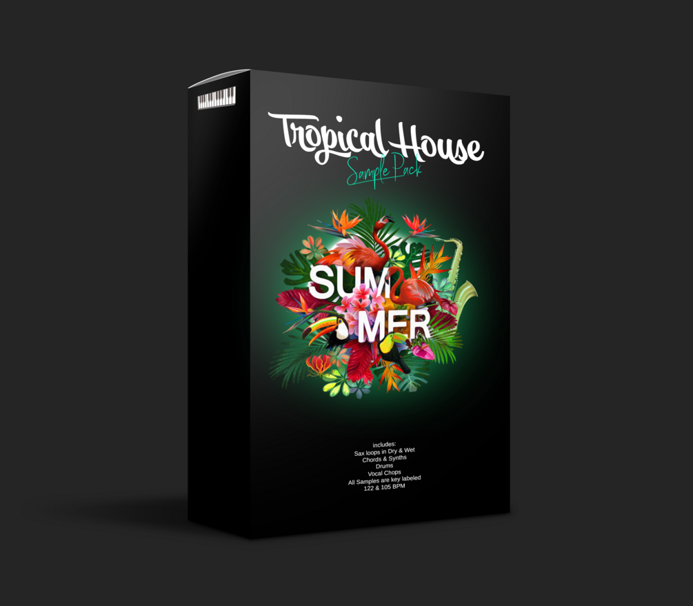 Tropical & Sax House Sample Pack by Luke Bergs