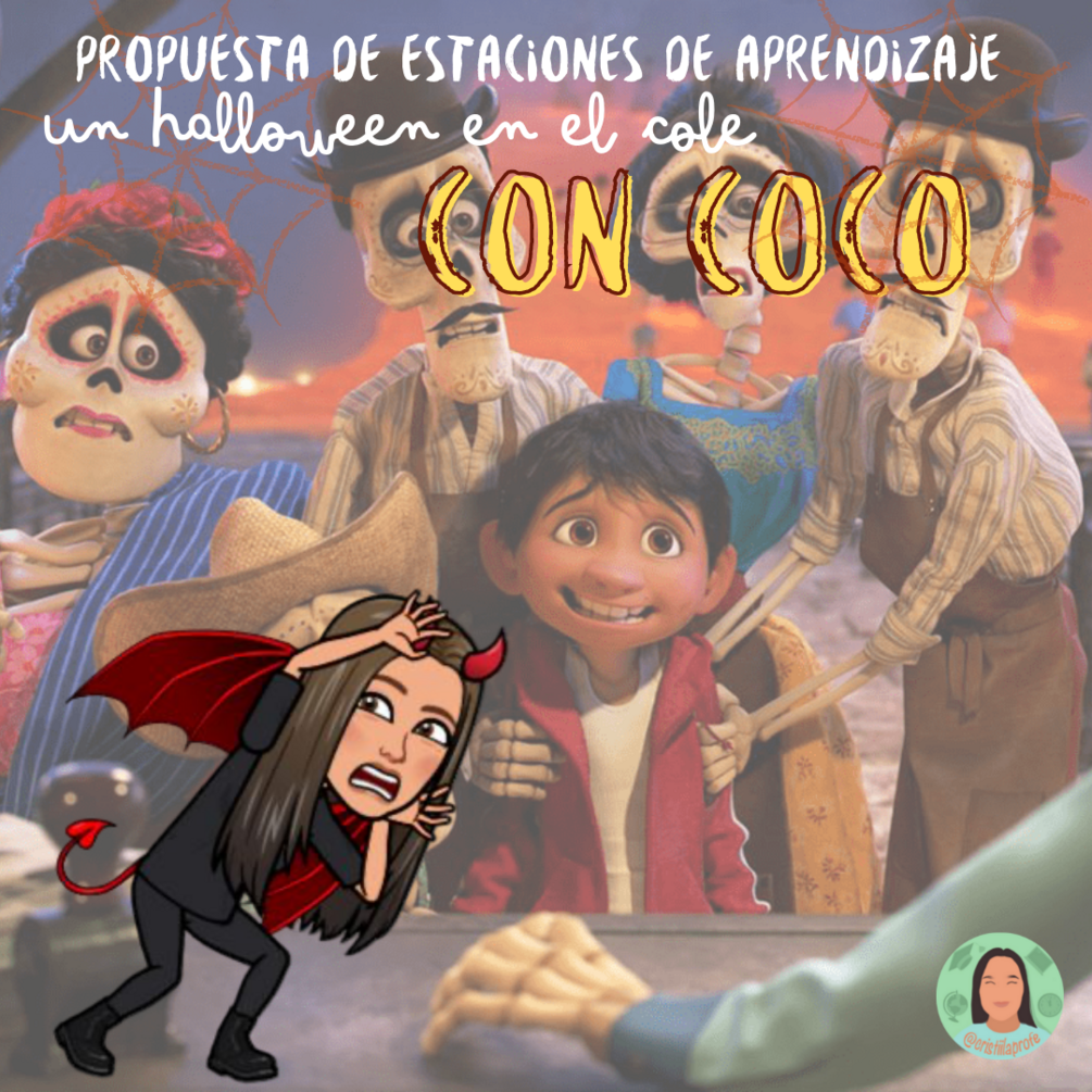 ESTACIONES DE APRENDIZAJE COCO HALLOWEEN EP