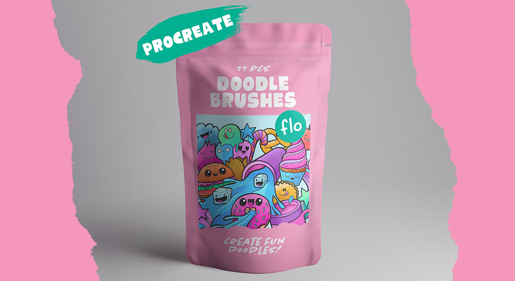 Doodle Brushes for PROCREATE