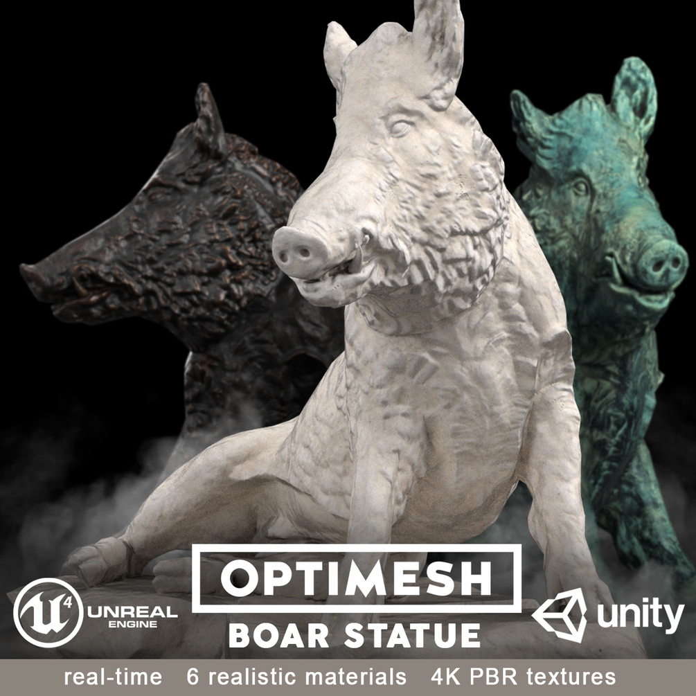 Boar Statue