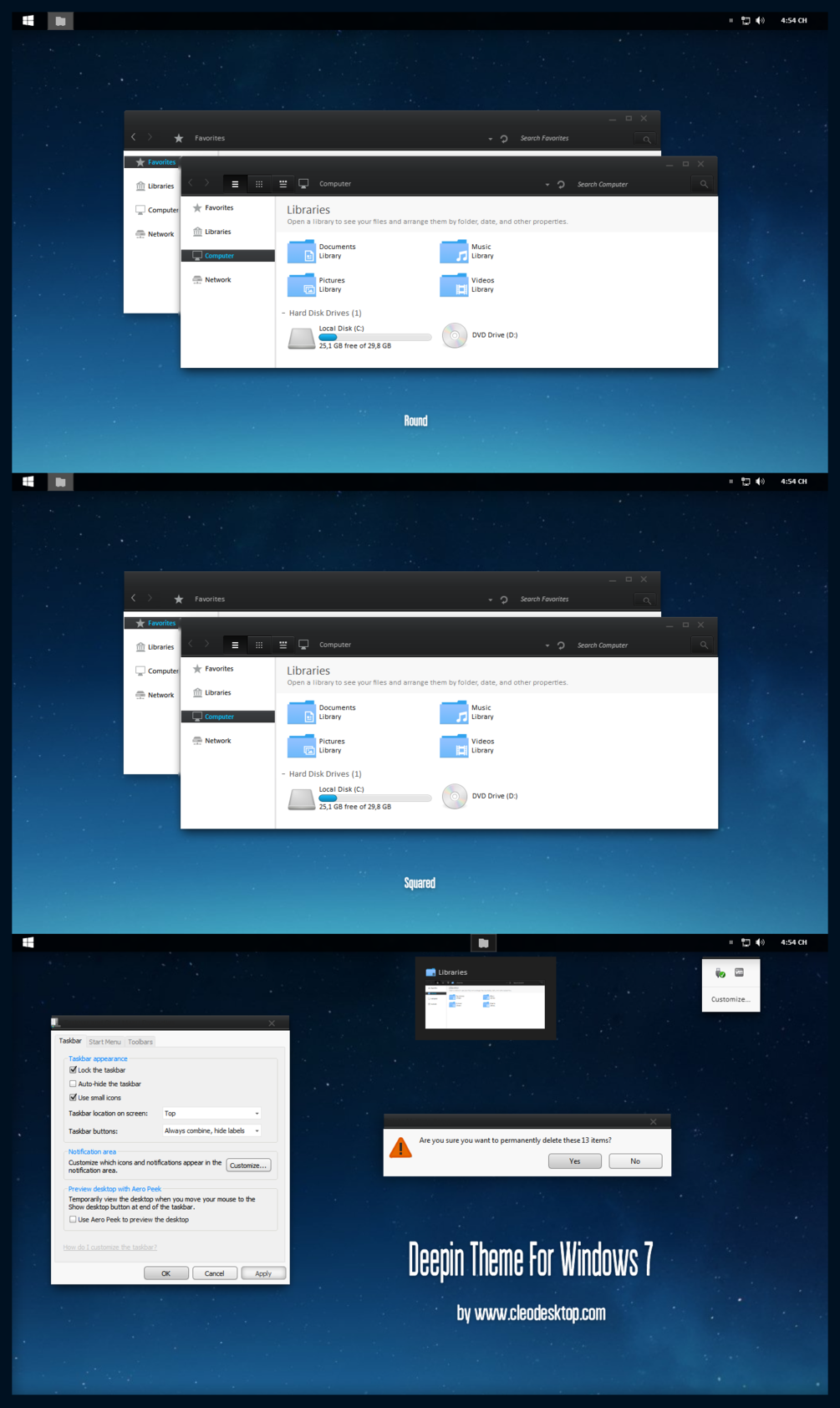 Deepin Theme For Windows 7