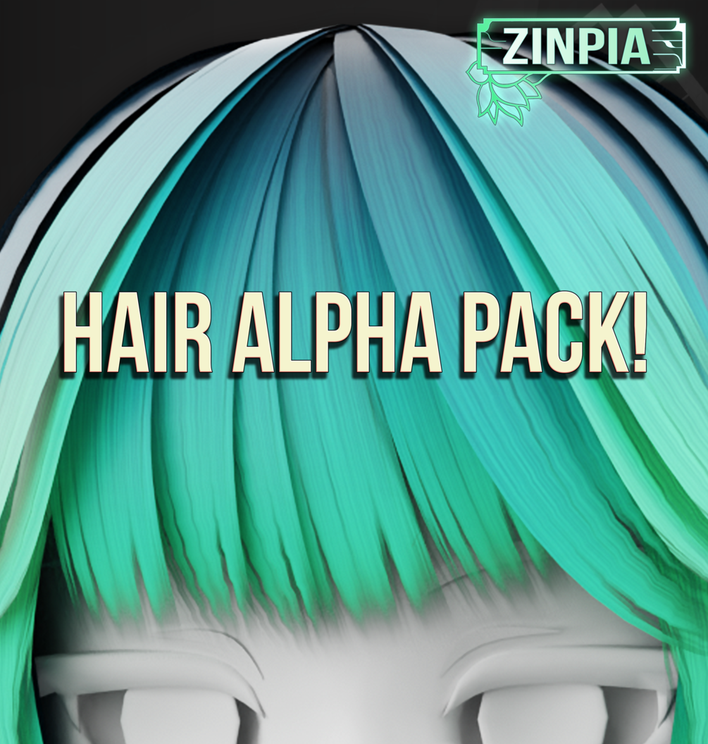 Hair Alpha Pack COMMERCIAL USE