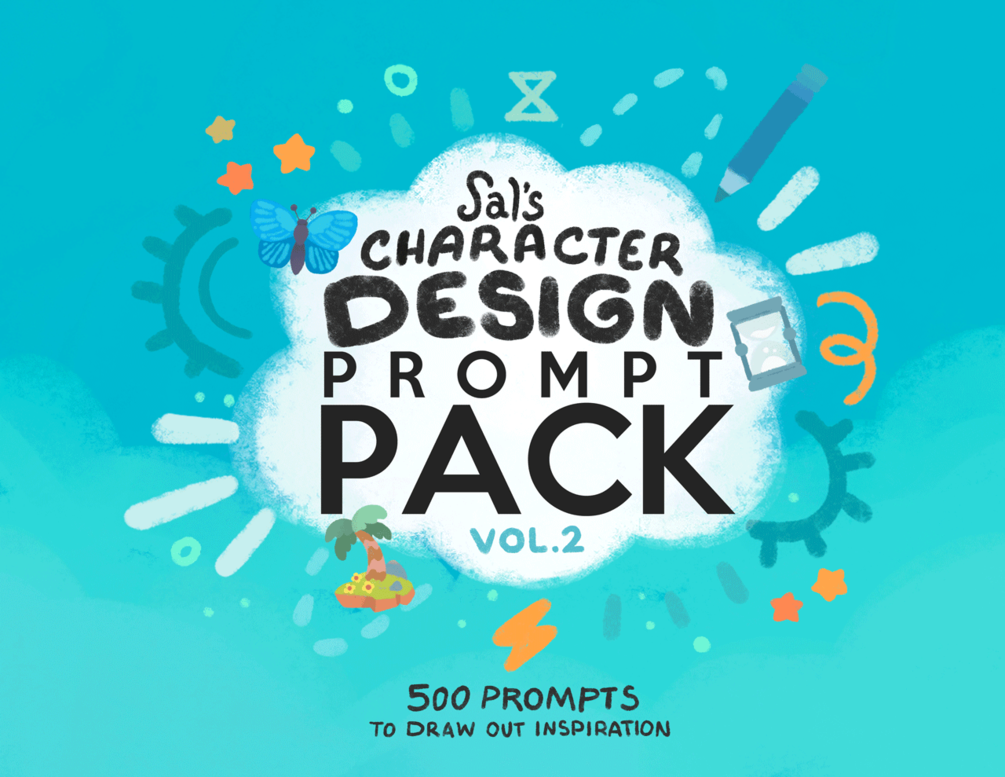 Sal's Character Design Prompt Pack - Vol. 2