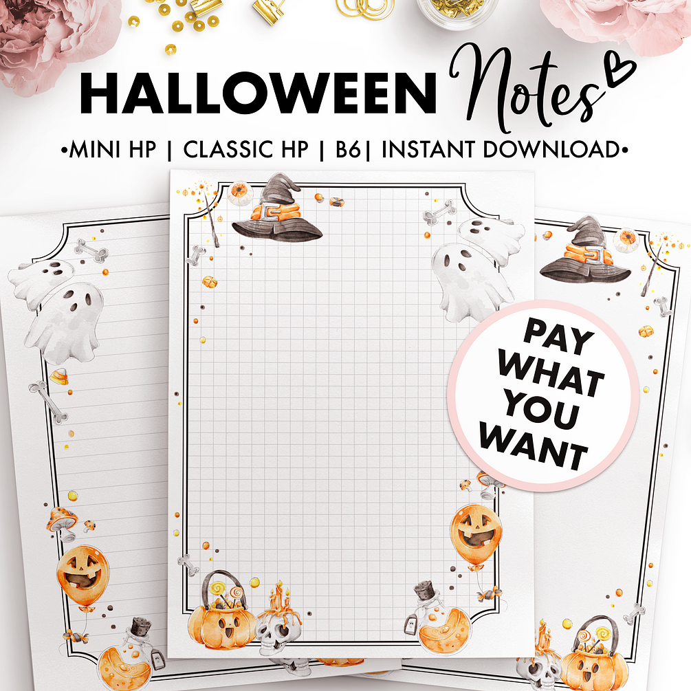 Halloween Notes, PAY WHAT YOU WANT