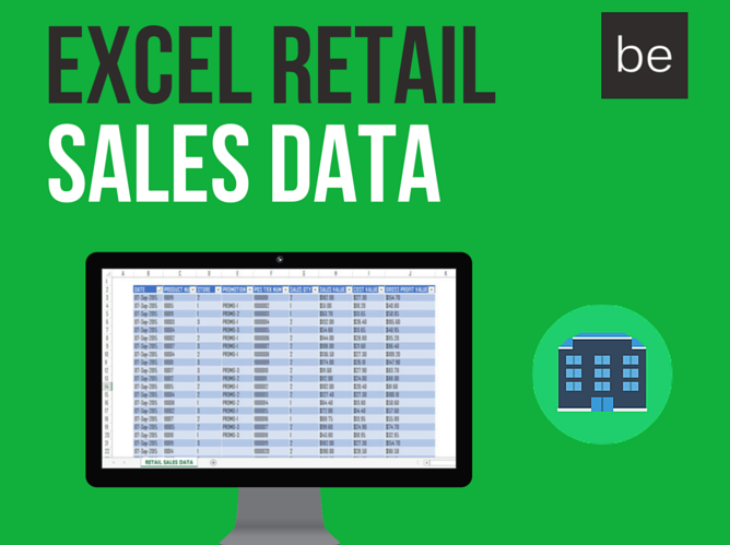 The Excel Retail Sales Sample Data Set