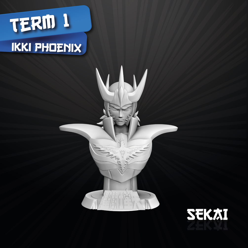Ikky of Phoenix Bust - Sekai 3D Models - Tested and Ready for 3D printing