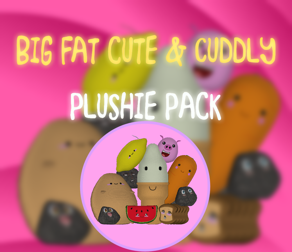 Cute Animal Plushies - VRChat PC & Quest Comp!