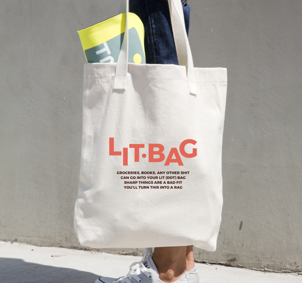 The Official Lit.cat Lit.bag Tote