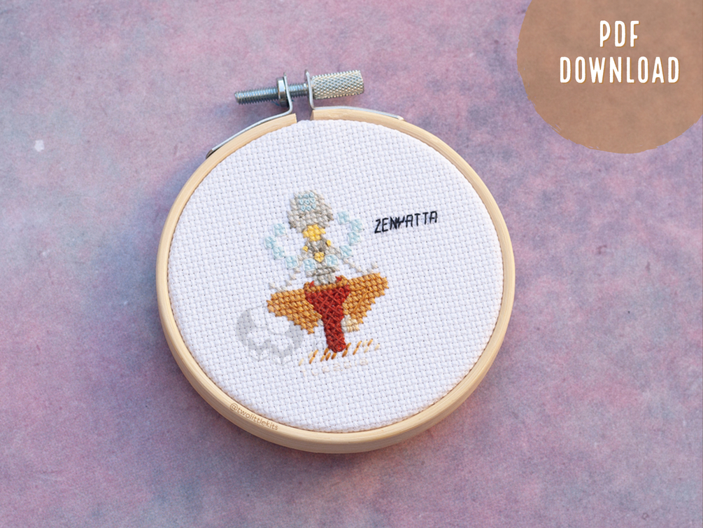 Zenyatta - Overwatch Hero - Cross-Stitch - PDF Pattern