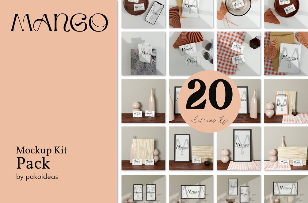 Mango Mockup Collection